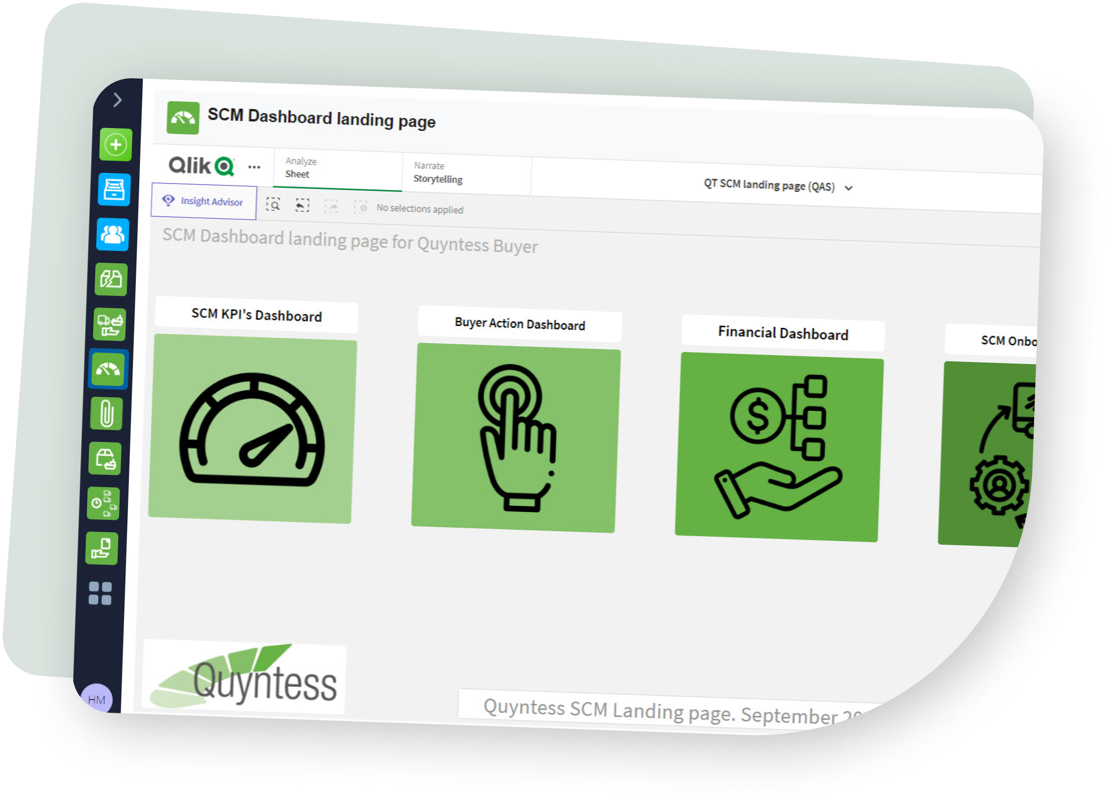 SCM Dashboard App